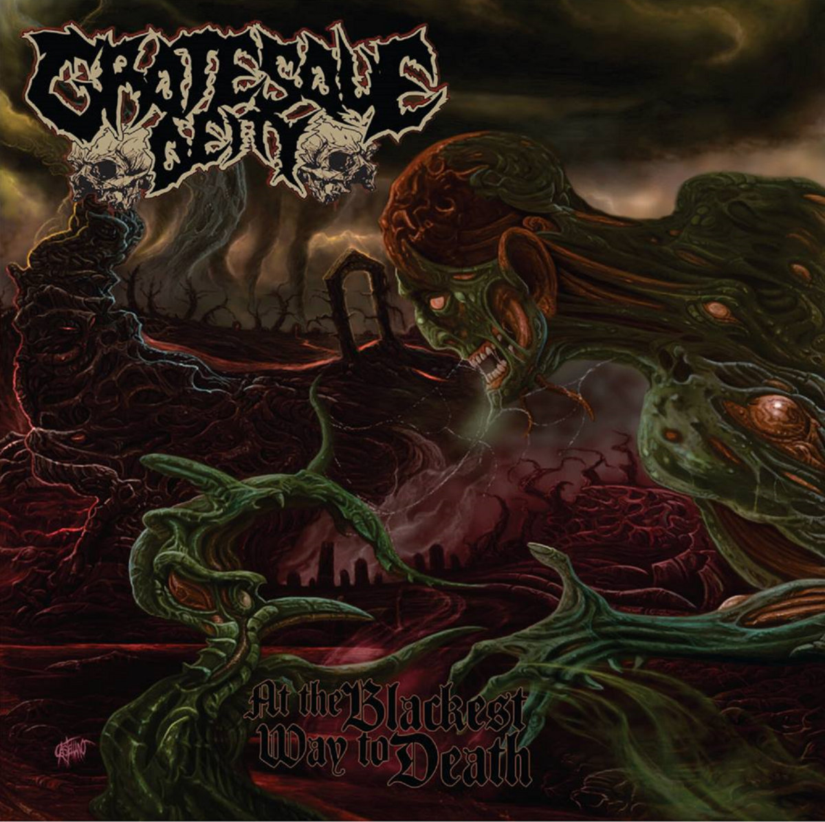 At The Blackest Way To Death | Grotesque Deity