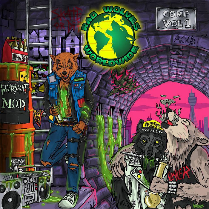 RAD WOLVES WORLDWIDE COMP | daniel wax off!