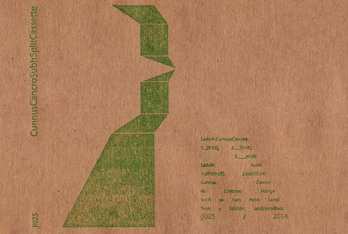 Cunnus Cancro Subh Split Cassette | Cunnus Cancro, Subh | Jardinista!Recs.