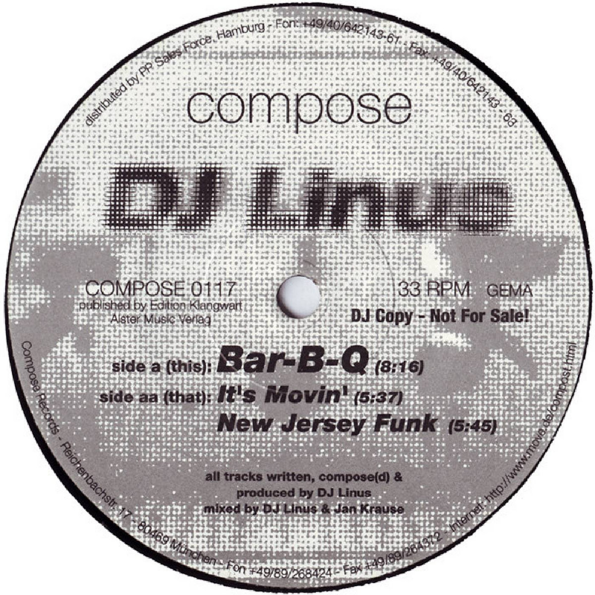 Bar-B-Q | DJ Linus | Compost Records