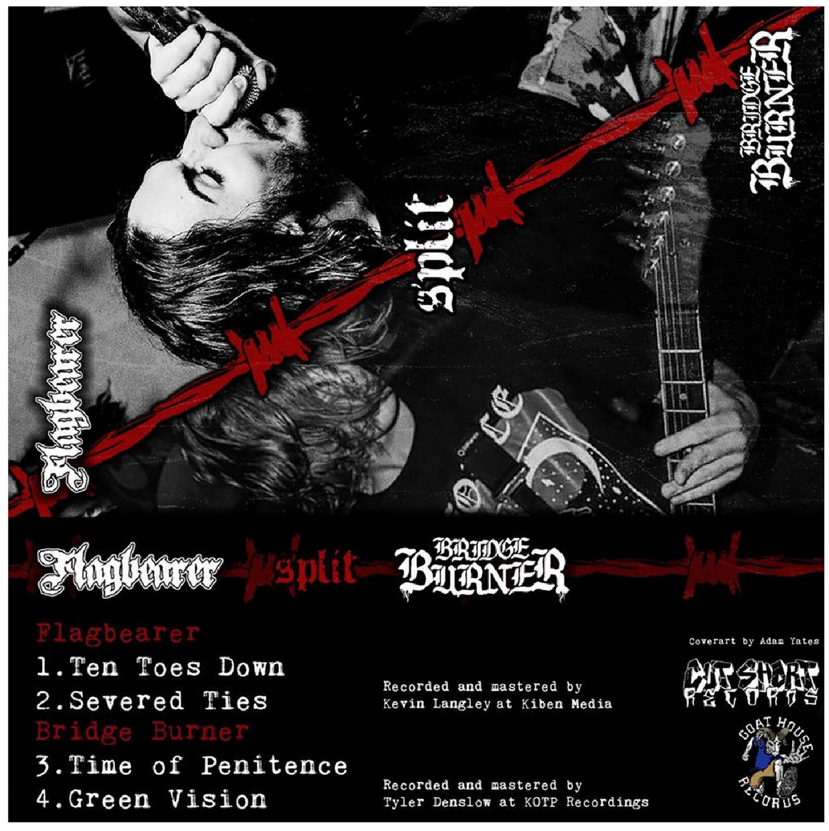 Bridge Burner split w/ Flagbearer | Goat House Records