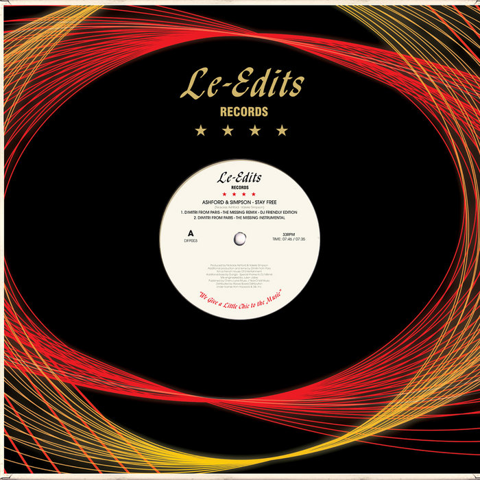 Stay Free (Dimitri From Paris remixes) | Ashford & Simpson | Dimitri ...