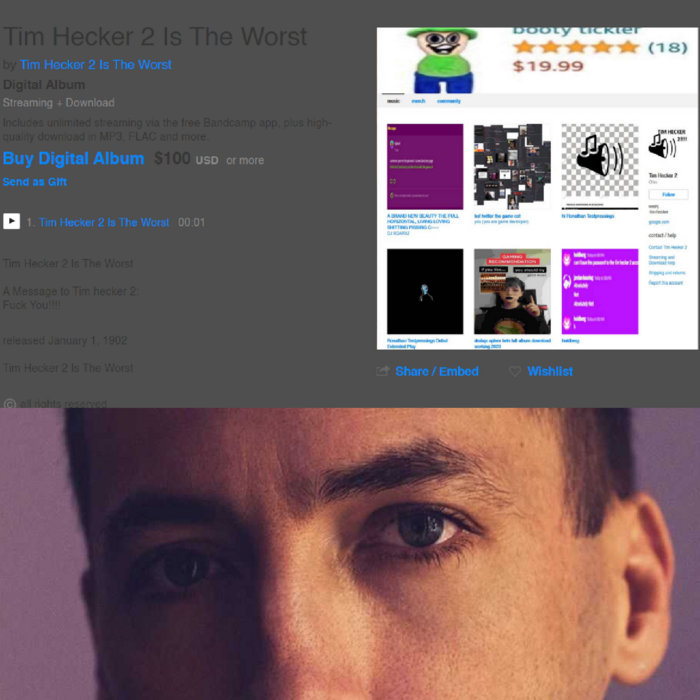 Tim Hecker 2 Is The Worst is the worst | Tim Hecker 2
