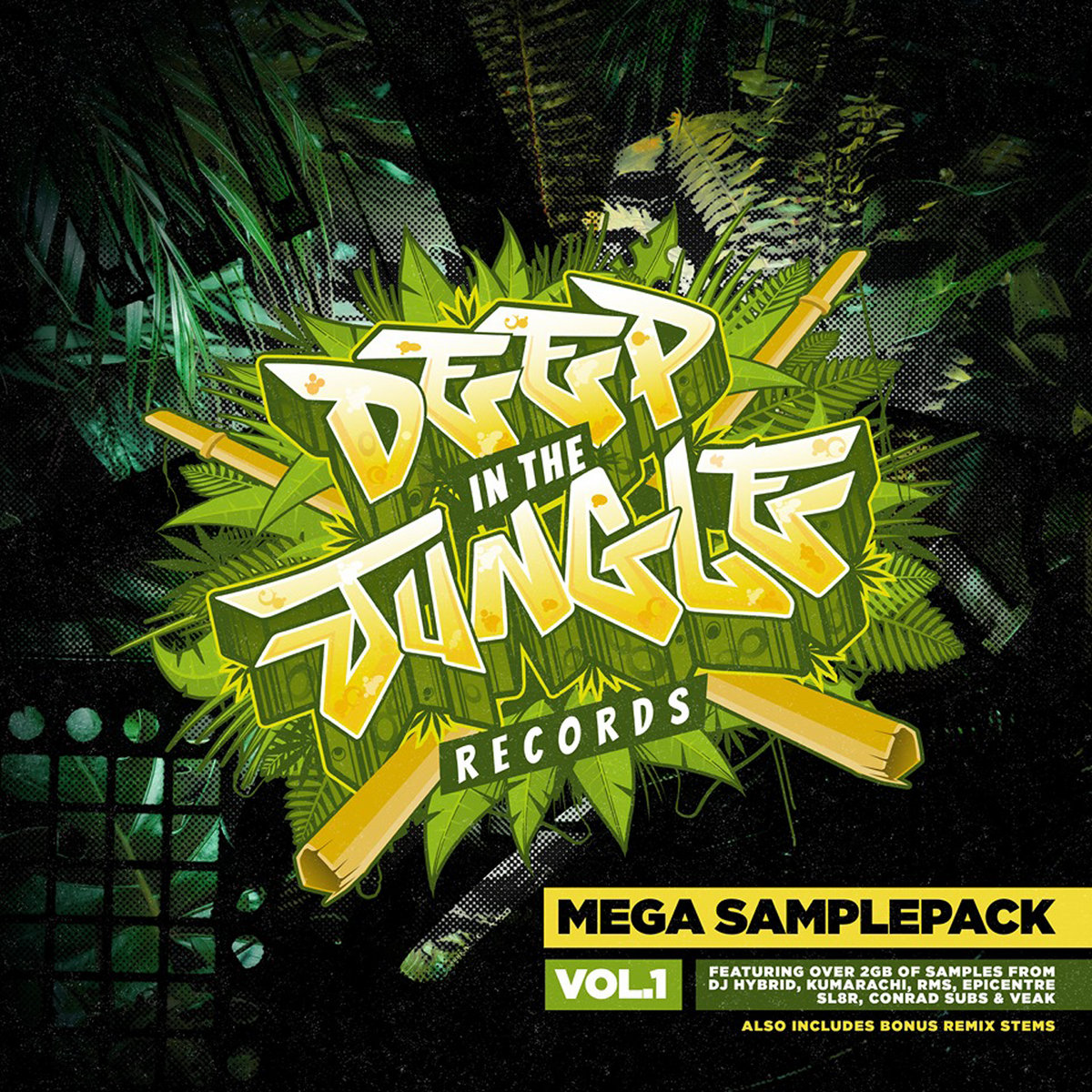 Deep In The Jungle Mega Samplepack Vol. 1 | Deep In The Jungle Records