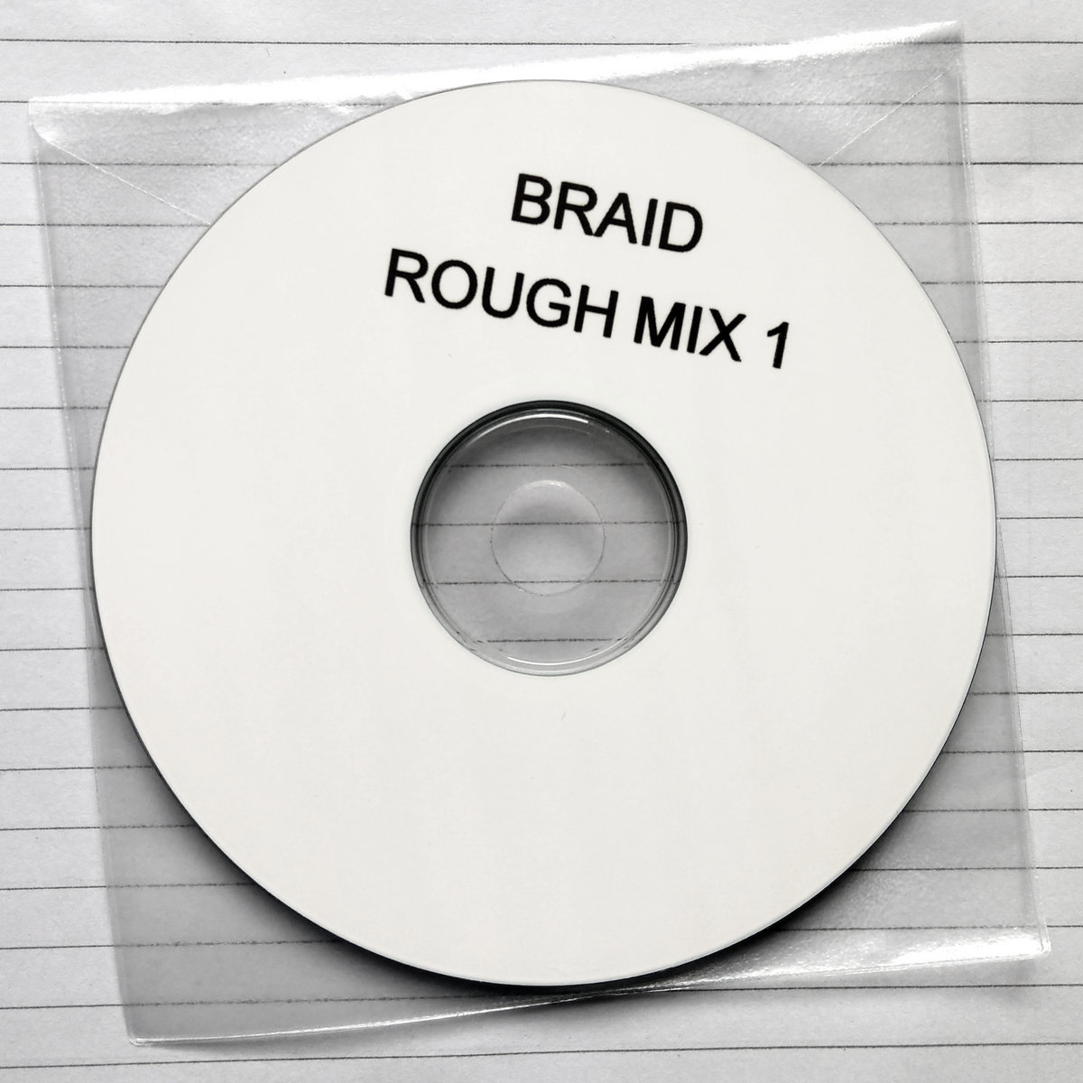 White Label CD-R Rough Mix 1 (Demo 2) | Braid | Joseph Sprint