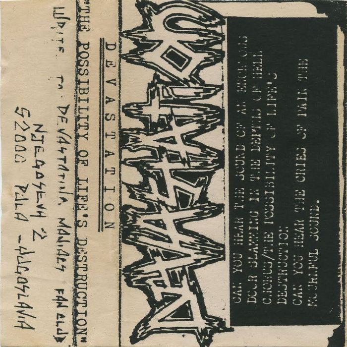 The Possibility Of Life`s Destruction, demo 1989 | DEVASTATION ...