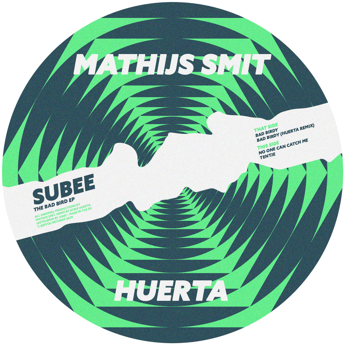 SUBEE 003 - Mathijs Smit (Inc Huerta Remix) | BEEYOU Records
