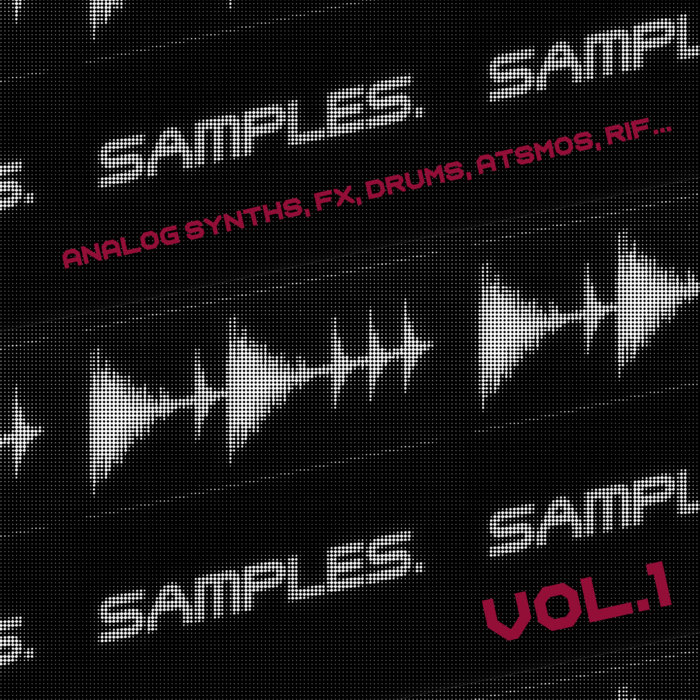 SAMPLES VOL.1 219 audio Wav files (16 bits 441khz) | unexplored recordings