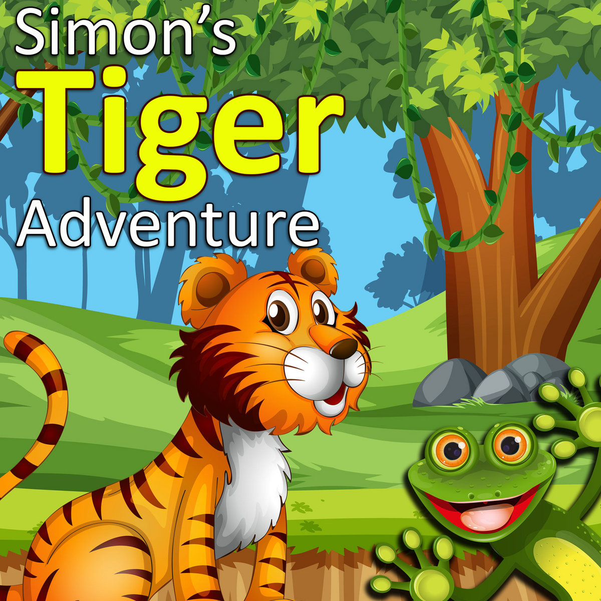 Simon's Tiger Adventure | Simon the Fact Finding Frog. | Simon's ...