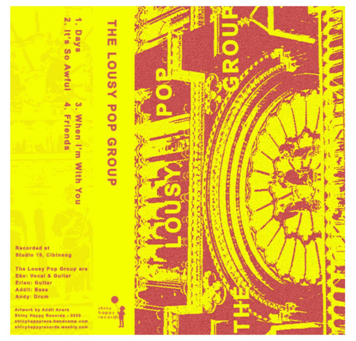 EP Review – The Lousy Pop Group by the Lousy Pop Group (2020) (Shiny ...