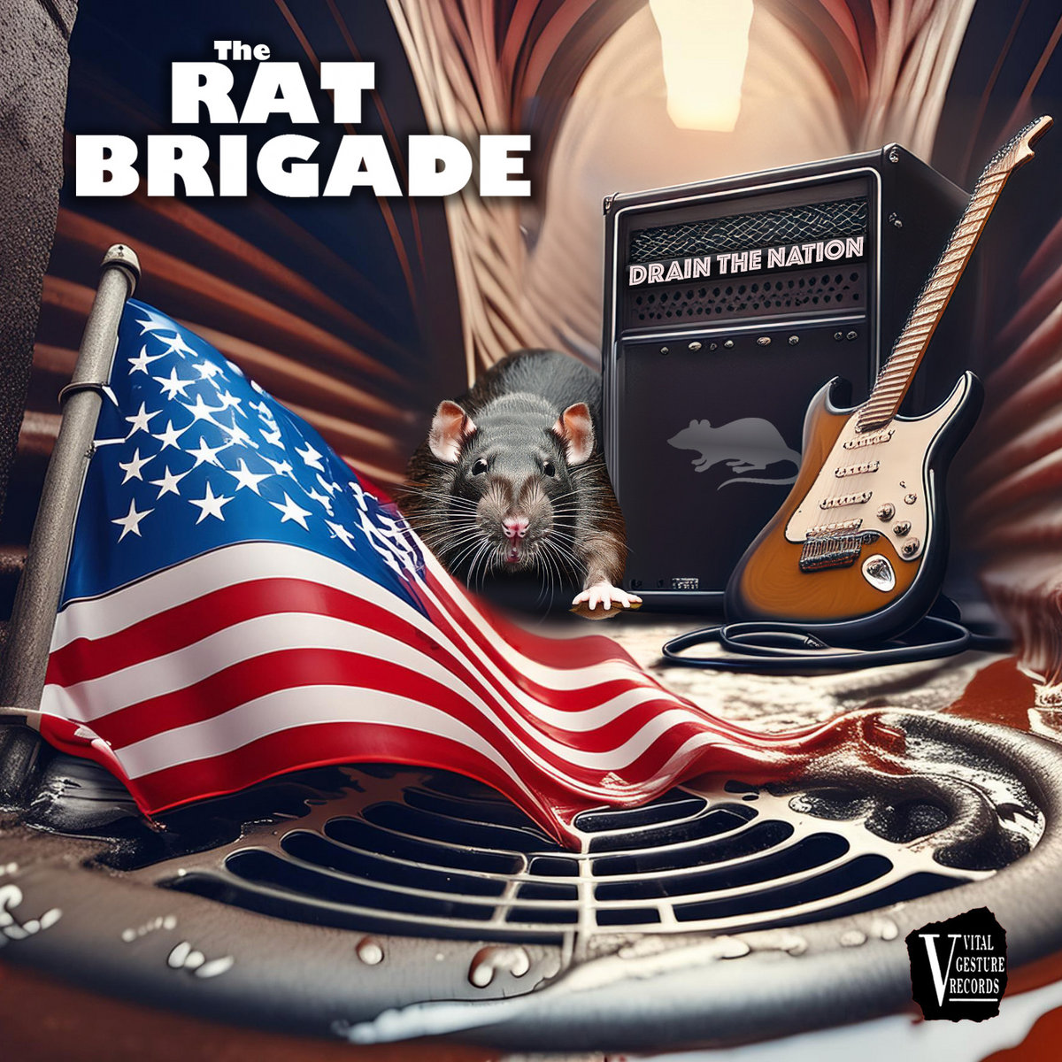Drain The Nation b/w Hallelujah Nothing | The Rat Brigade