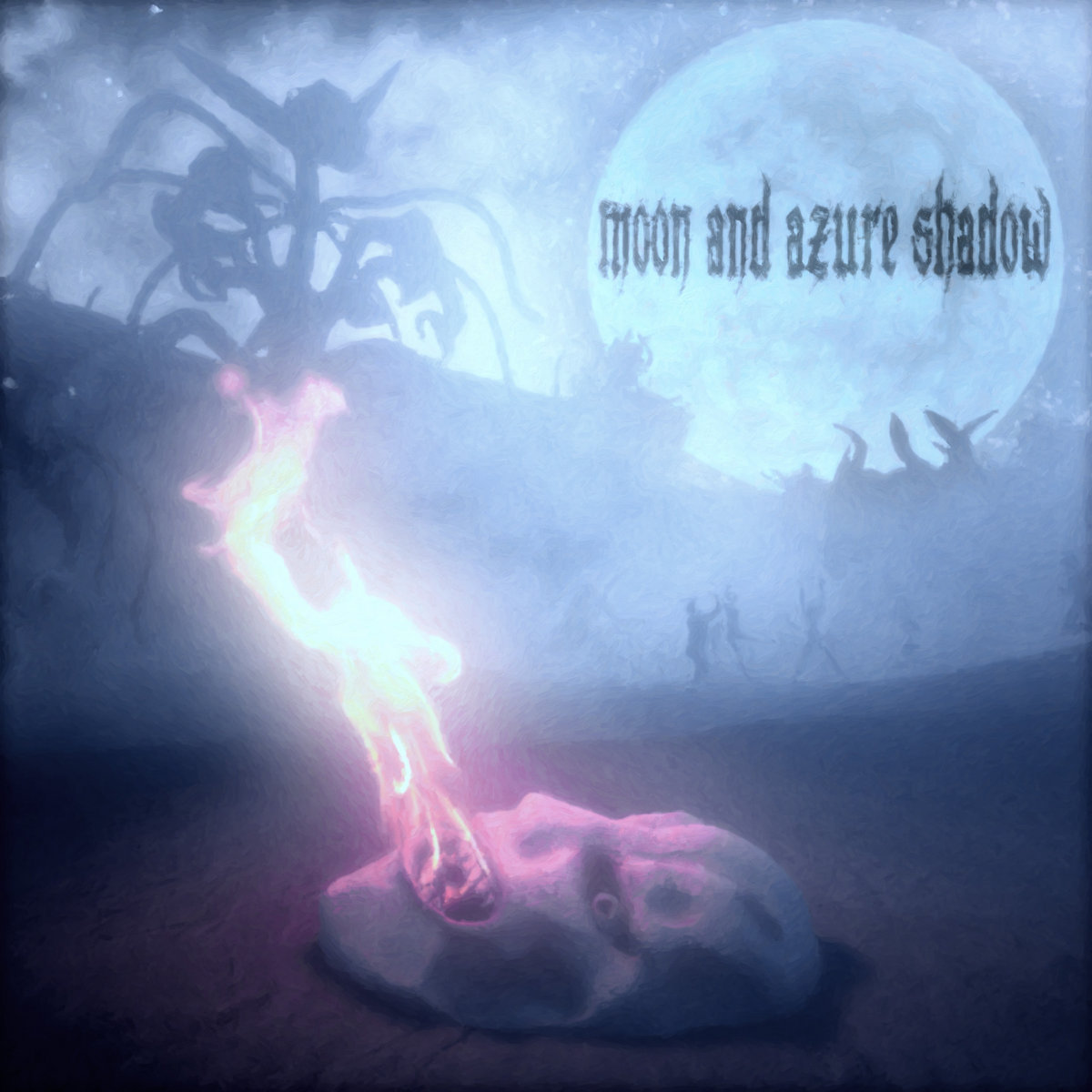 Moon And Azure Shadow | Moon And Azure Shadow