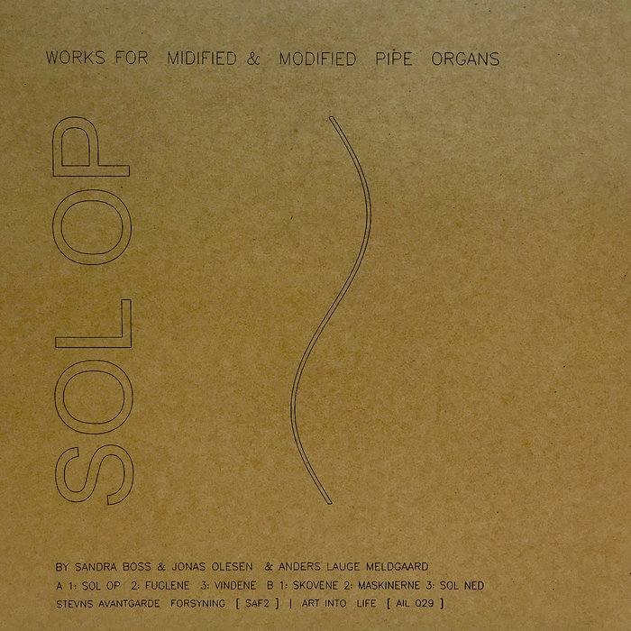 SOL OP - Music For Midified & Modified Pipe Organs | Sandra Boss, Jonas ...