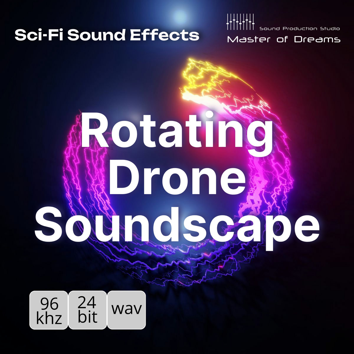 Sci-Fi Sound Effects - Rotating Drone Soundscape [24Bit 96kHz] | Sound ...
