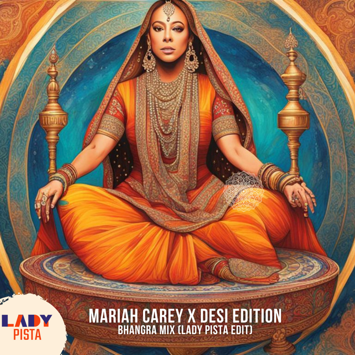 Fantasy x Desi Mix (Lady Pista Edit) - Mariah Carey | Bhangra Mix | Lady Pista | LADY PISTA