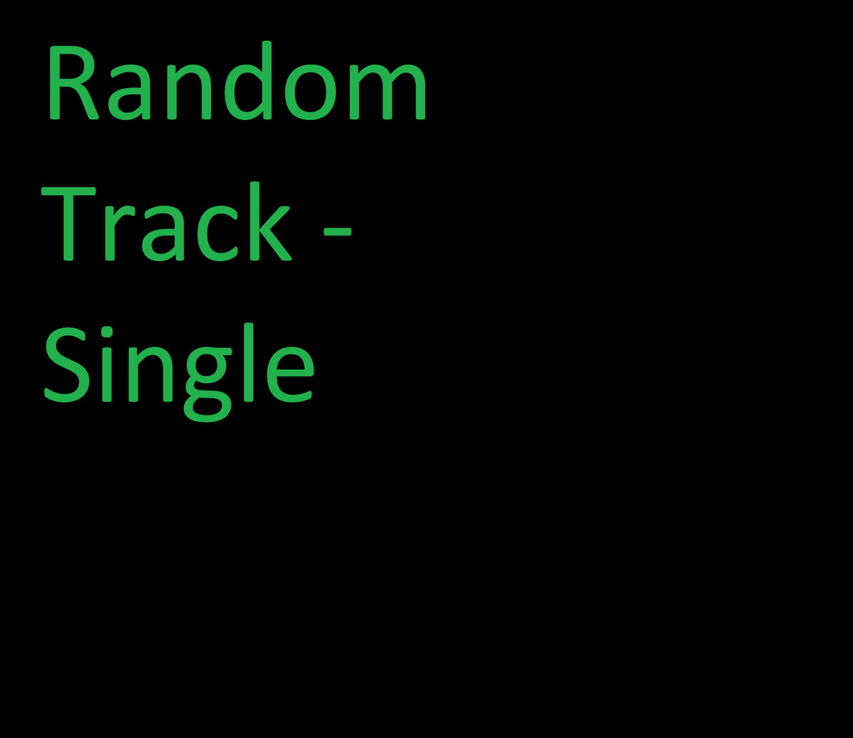 Random Track | Random Artist