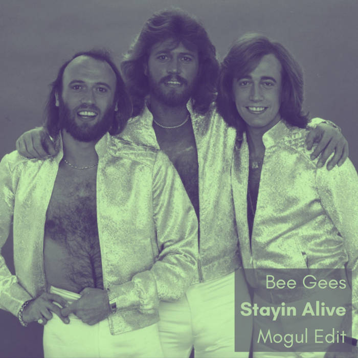 Bee Gees Stayin Alive Album Cover