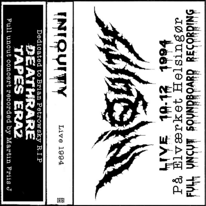 INIQUITY - Live 1994 - full uncut concert - Danish kult death metal ...