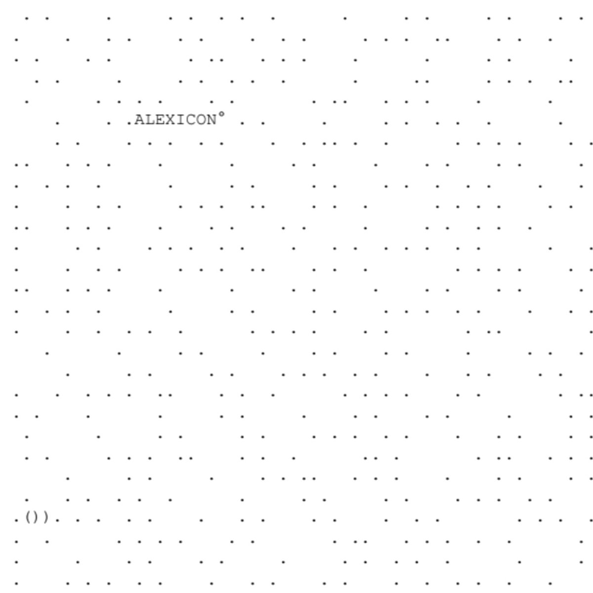 ALEXICON° | ())