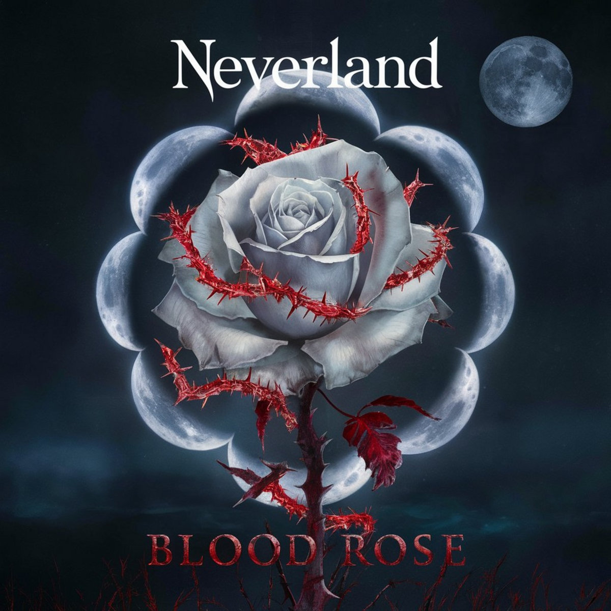 Blood rose | Neverland | faded hearts