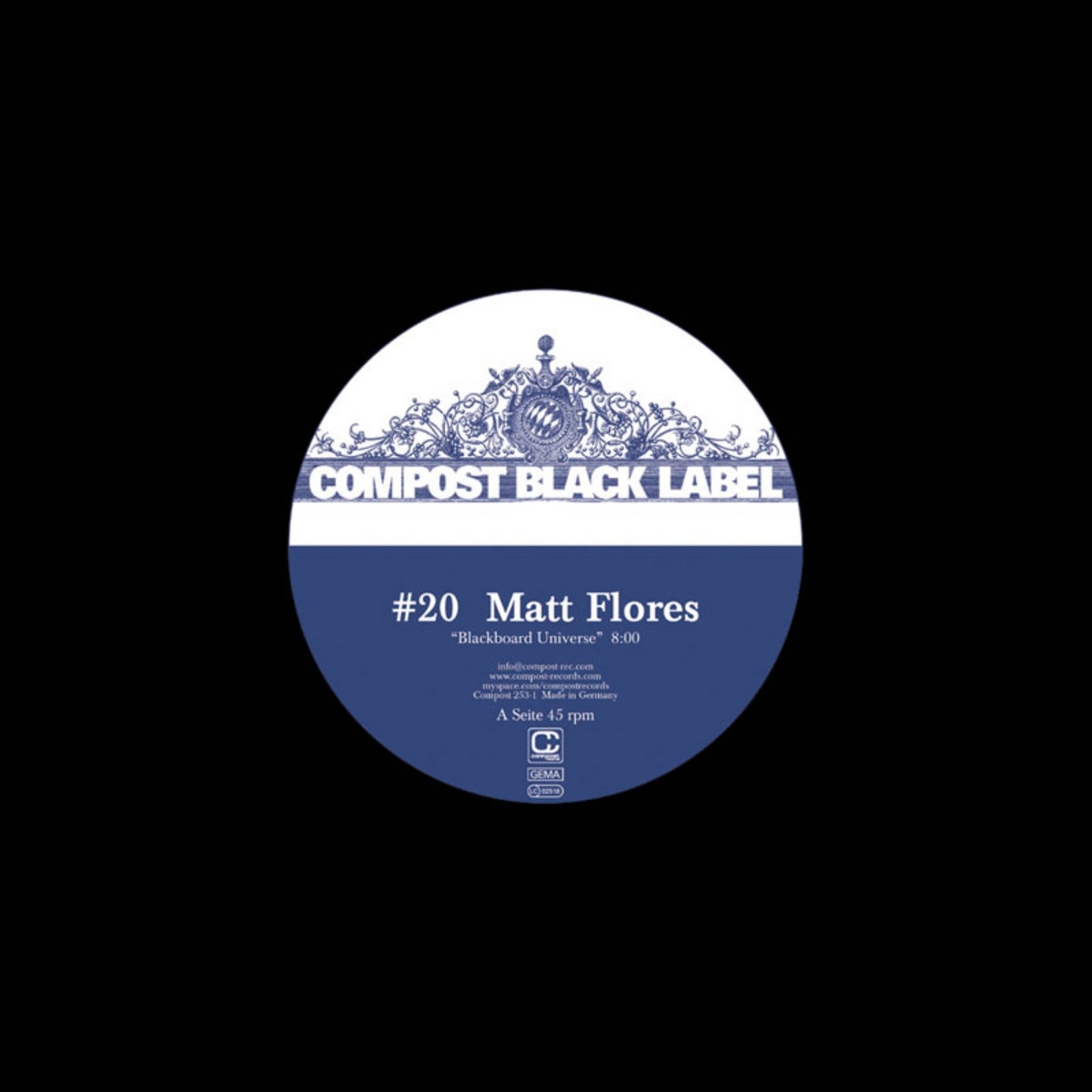 Compost Black Label #20 | Matt Flores | Compost Records