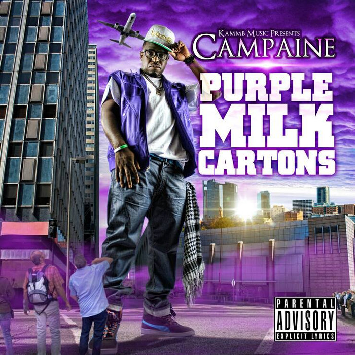 PURPLE MILK CARTONS | CAMPAINE