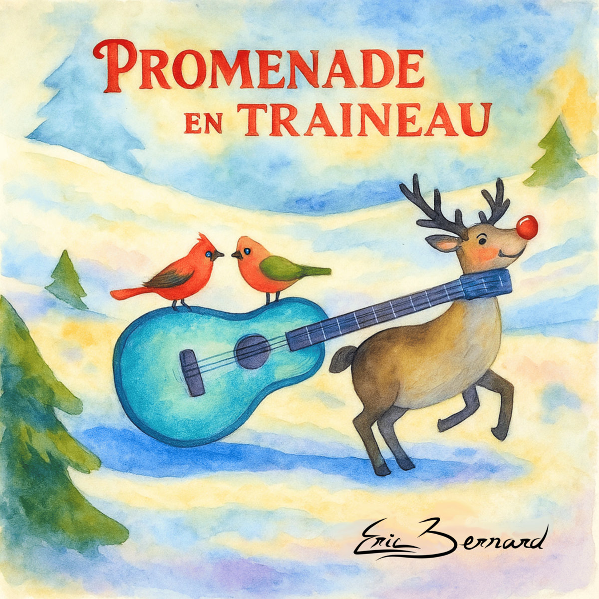 Promenade en traineau | Eric Bernard