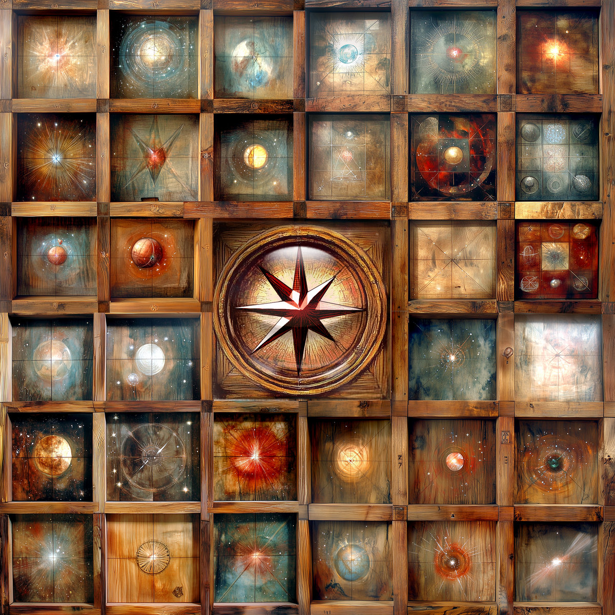 Jamuary Jambient XII - Fragments of the View thru a Stained Glass ...