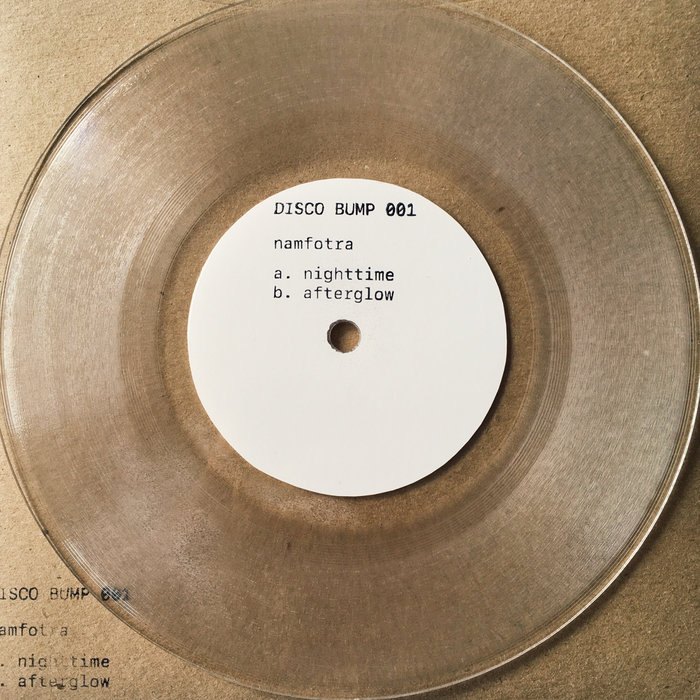 DISCO BUMP 001 - namfotra | DISCO BUMP / ADULT CULT records | artofman