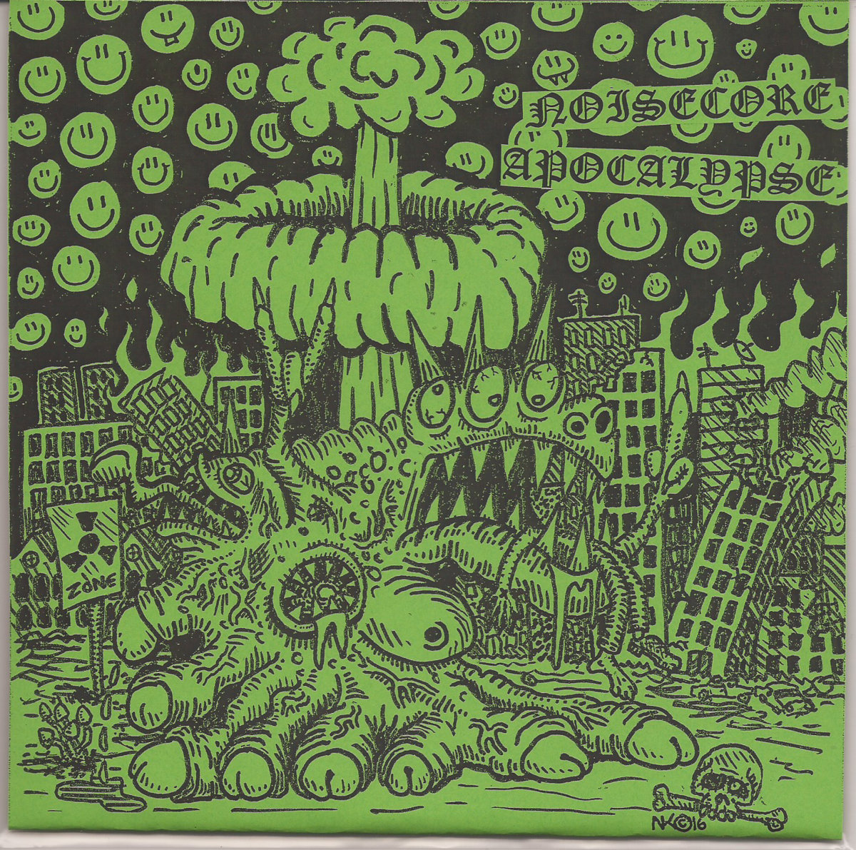 Noisecore Apocalypse (split w/ CSMD and MORTE LENTA) | Hades Mining Co.