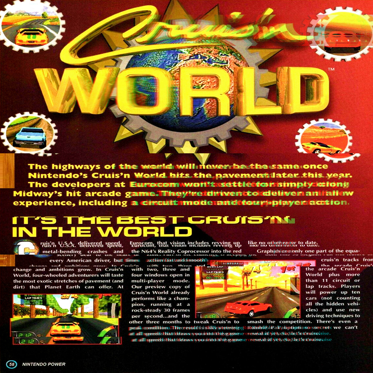 Cruis'n WORLD | POLYMONO | FOTOSHOPPE CO.