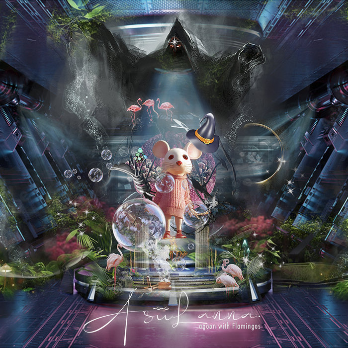 Lagoon with Flamingos | Asiilanna (Vanapagan)