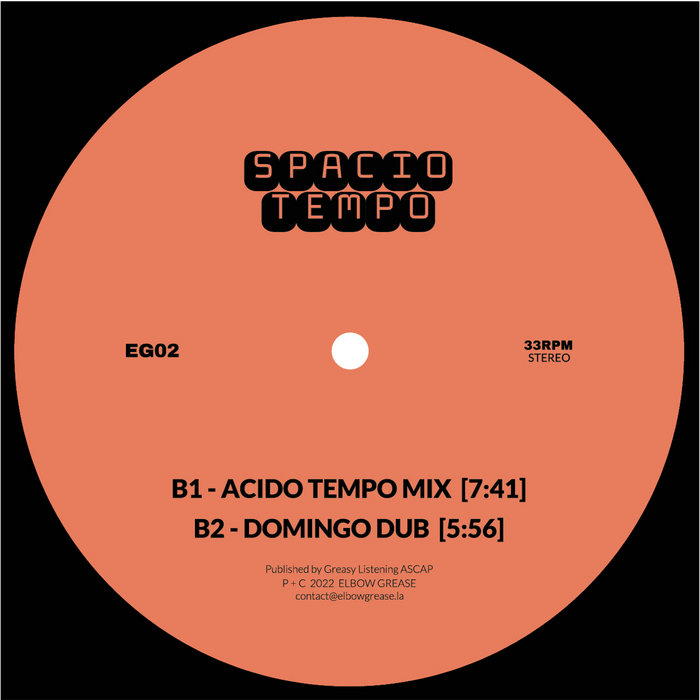 Spacio Tempo (Domingo Dub) | Dave Aju | Elbow Grease