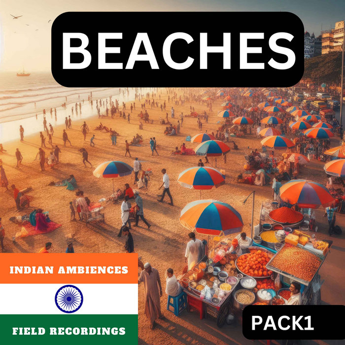 Indian Beaches Ambience Field Recordings Pack1 | ShashiRaj Productions