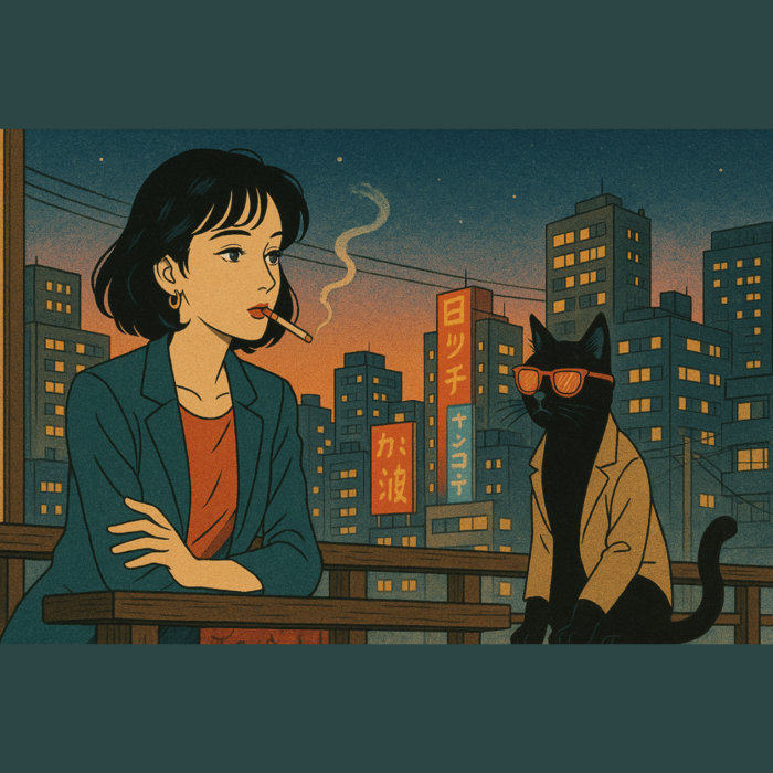 Sunset Lounge with My Secondhand-Smoking Cat | Harmony Haven Music