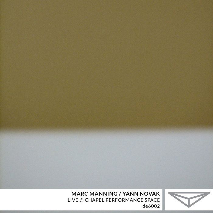 Live @ Chapel Performance Space | Marc Manning + Yann Novak | Yann Novak