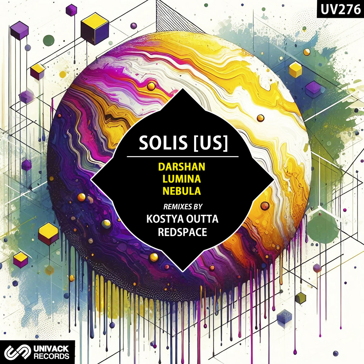 Solis [US] - Darshan / Lumina / Nebula EP (remixes by Kostya Outta, Redspace) [Univack] | Solis ...