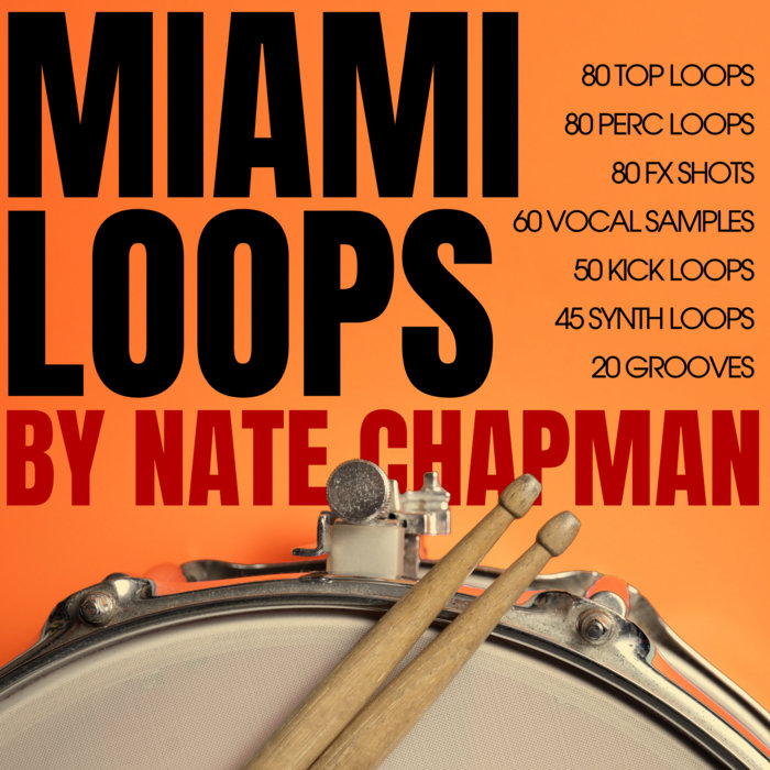 Miami Loops (Sample Pack) by Nate Chapman | Nate Chapman (US)