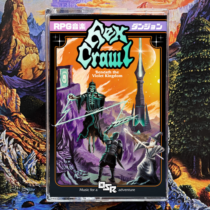 HDK 163 † Beneath the Violet Kingdom | HEX CRAWL | Heimat Der Katastrophe