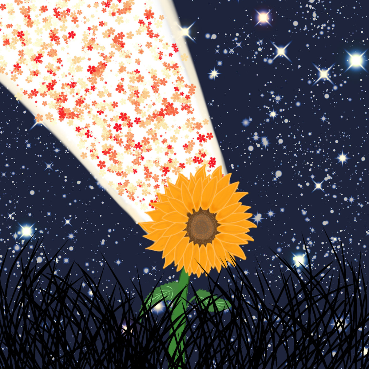 midnight sunflower | kagebito | kagebito || かげびと