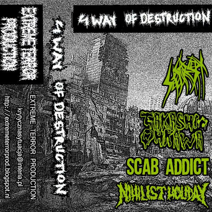 Split CS w/ Sete Star Sept, Takashi Ohkawa, Nihilist Holiday | Scab Addict