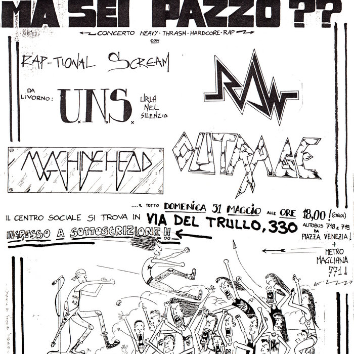 Ma Sei Pazzo? Live At Ricomincio Dal Faro 31.05.87 | Machine Head | Sarmax