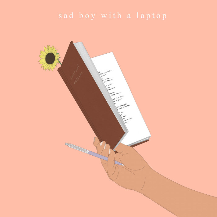journal entries | sad boy with a laptop