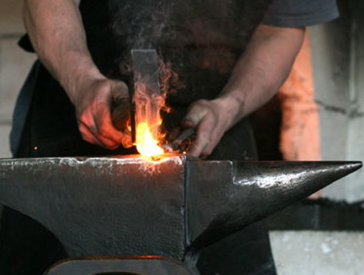 Brad the Blacksmith | Jeff Hallworth