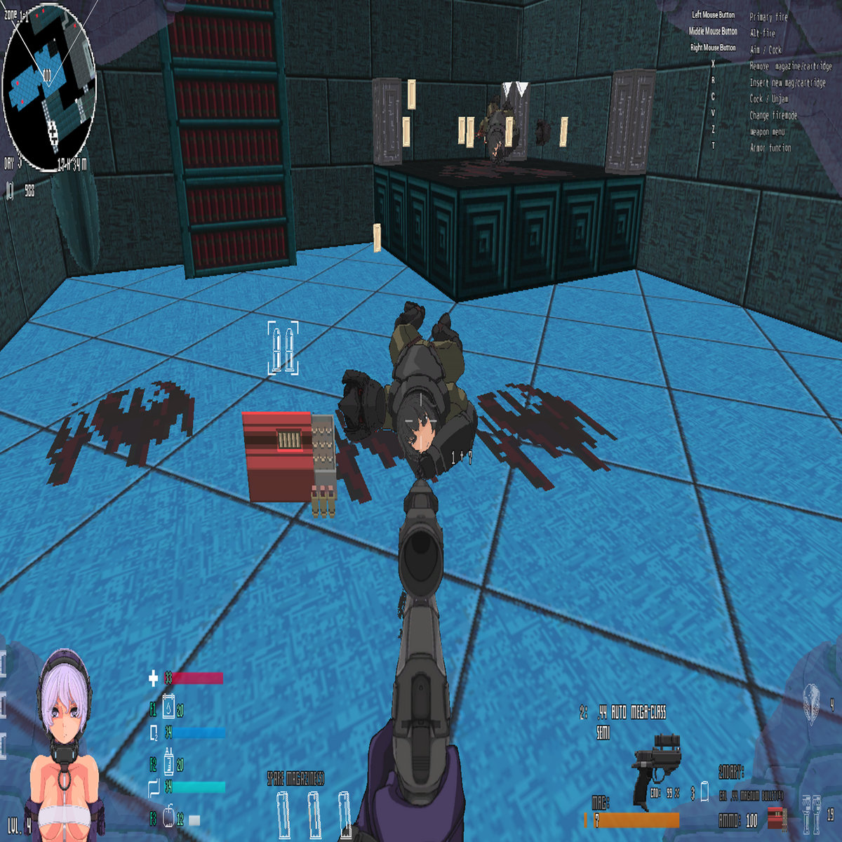 Playing Beyond Citadel Demo 0.01 (Zone 1-1) | FKF