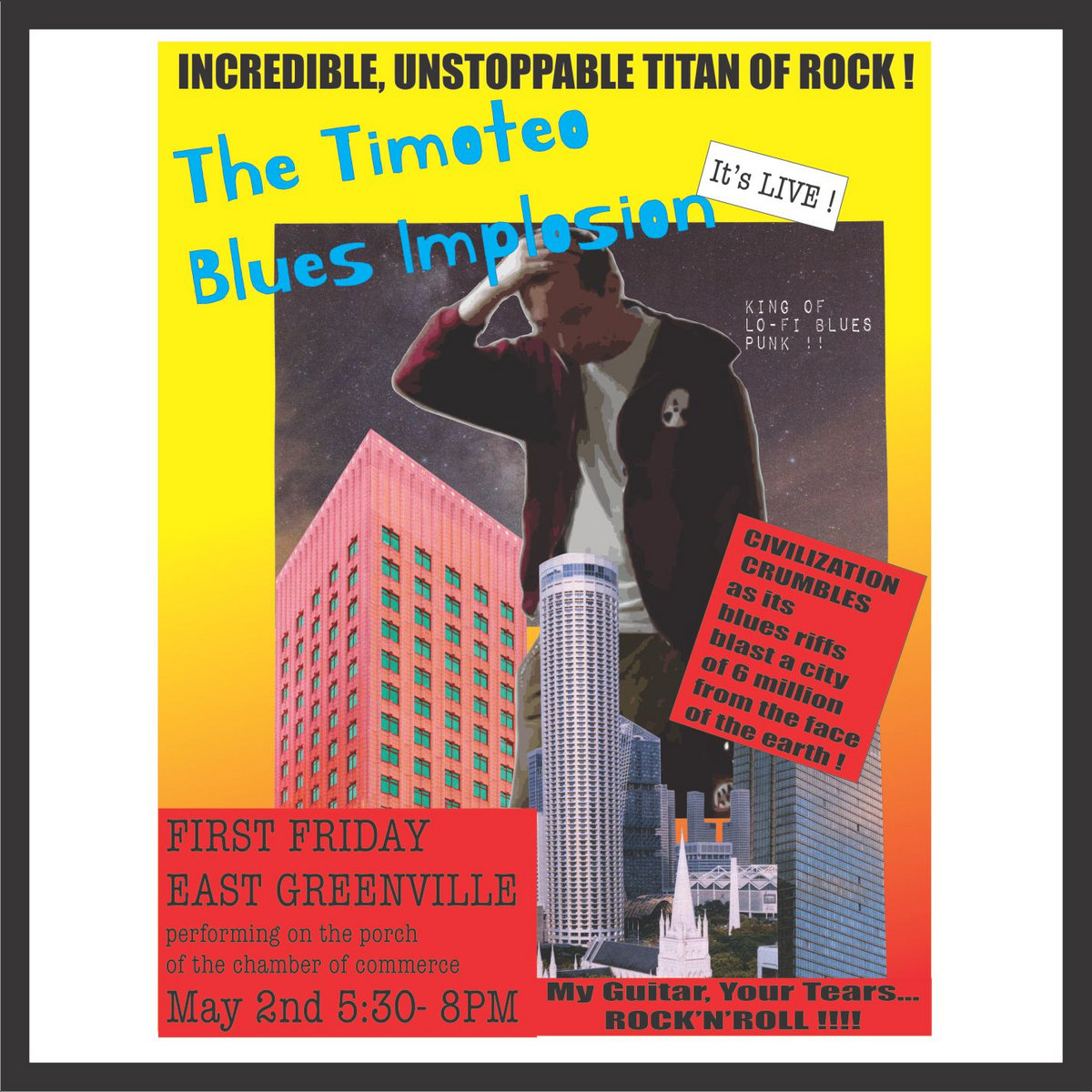 Incredible Unstoppable Titan of Rock !!! (2025) | The Timoteo Blues ...