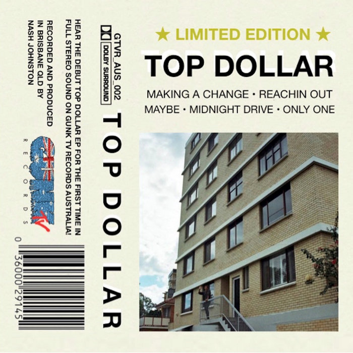 TOP DOLLAR | Top Dollar | Gunk TV Records Australia