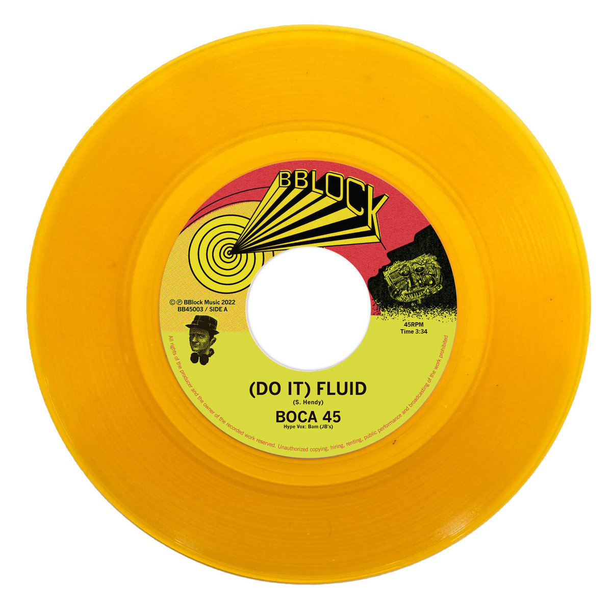 '(Do It) Fluid / 'Another Dimension' EP/LTD Edition 45 | Boca 45 | Boca45