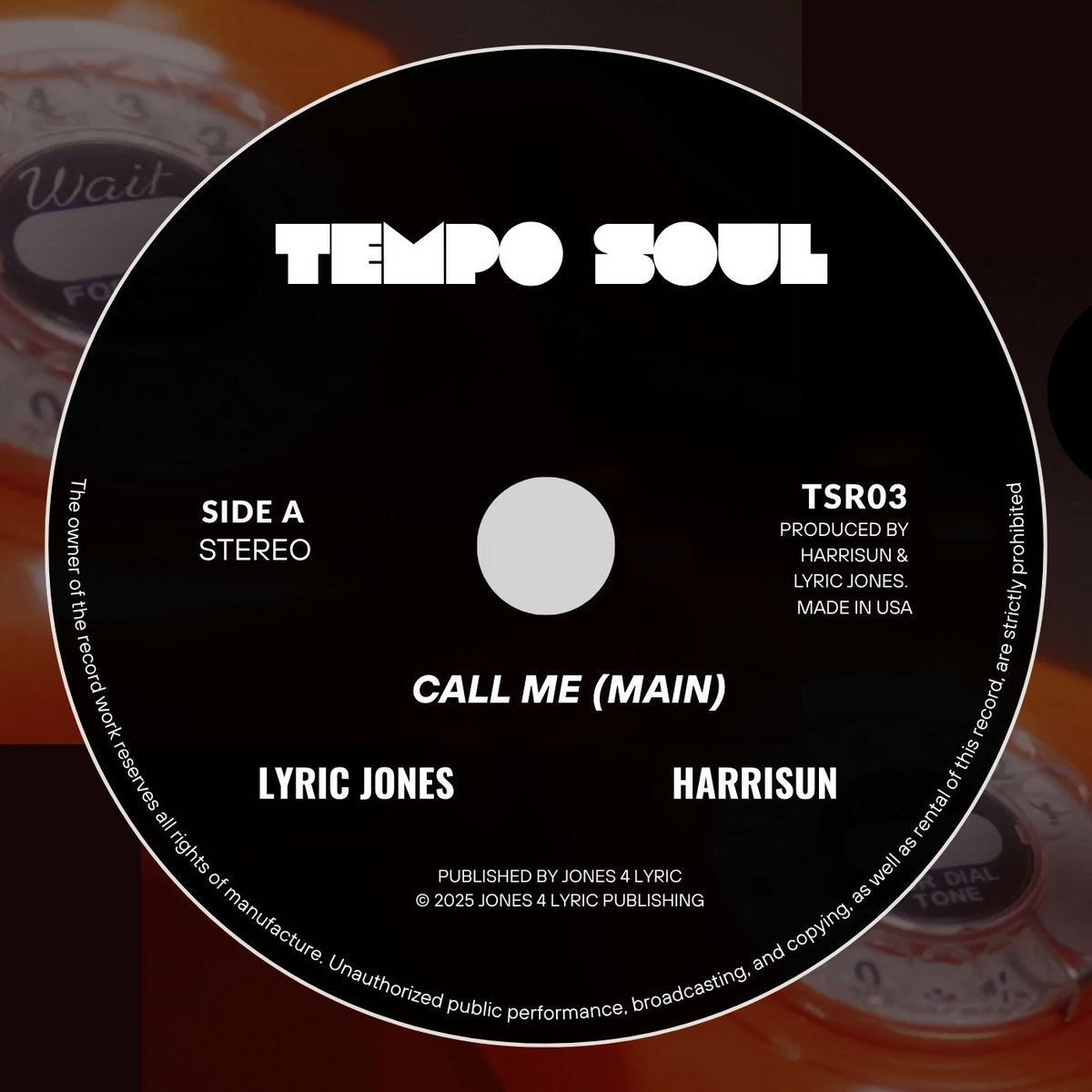 Call Me - Lyric Jones & Harrisun (Single) | Lyric Jones