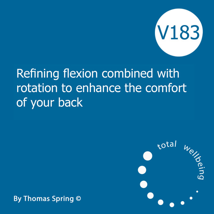 V183 Flexion combined with rotation | Totalwellbeing
